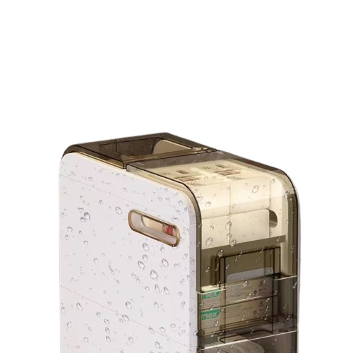 Toilet Storage Rack Bathroom Toilet Gap Storage Cabinet Toilet Restroom ...