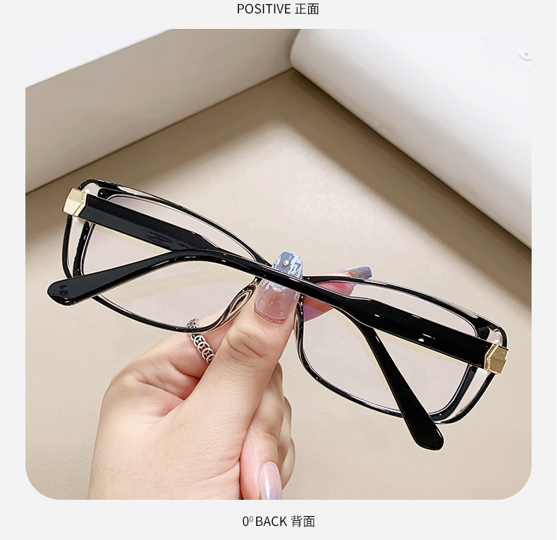 2022款时尚TR90弹弓眼镜架 欧美跨境透明渐变玳瑁INS风防蓝光眼镜-阿里巴巴