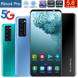 跨境手机外贸供应Rino4 Pro 安卓智能手机12GB+512GB大屏外贸-阿里巴巴