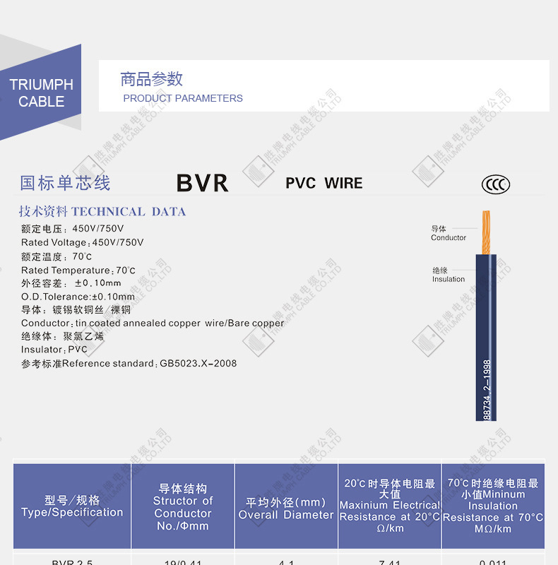 厂家直销 BVR25平方 无氧纯铜硬电线 ROHS2.0库存现货-阿里巴巴