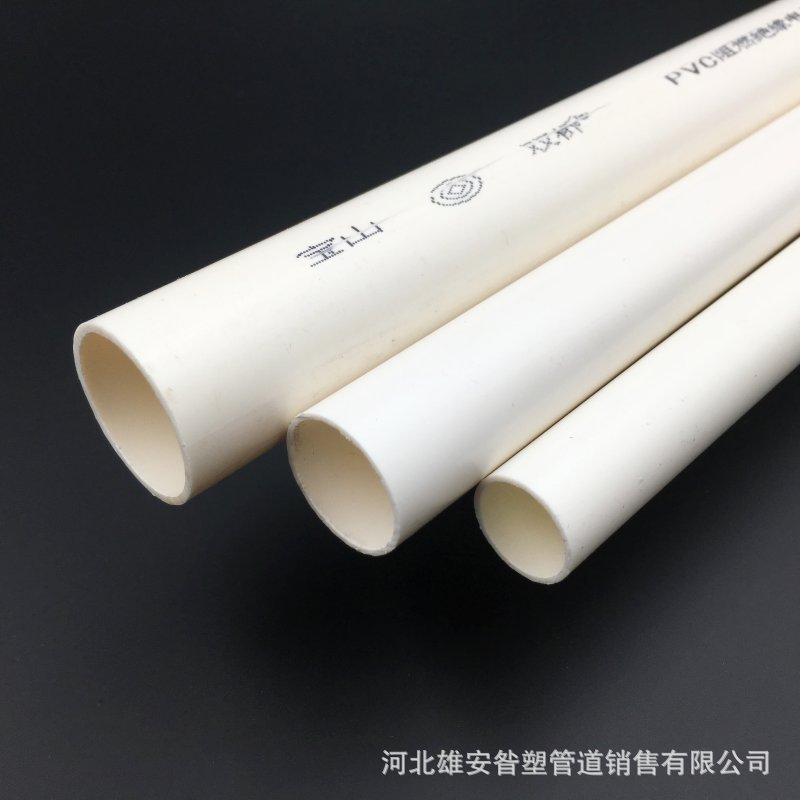 厂家批发PVC线管 家装管16-32穿线管绝缘阻燃PVC白色电工套管-阿里巴巴