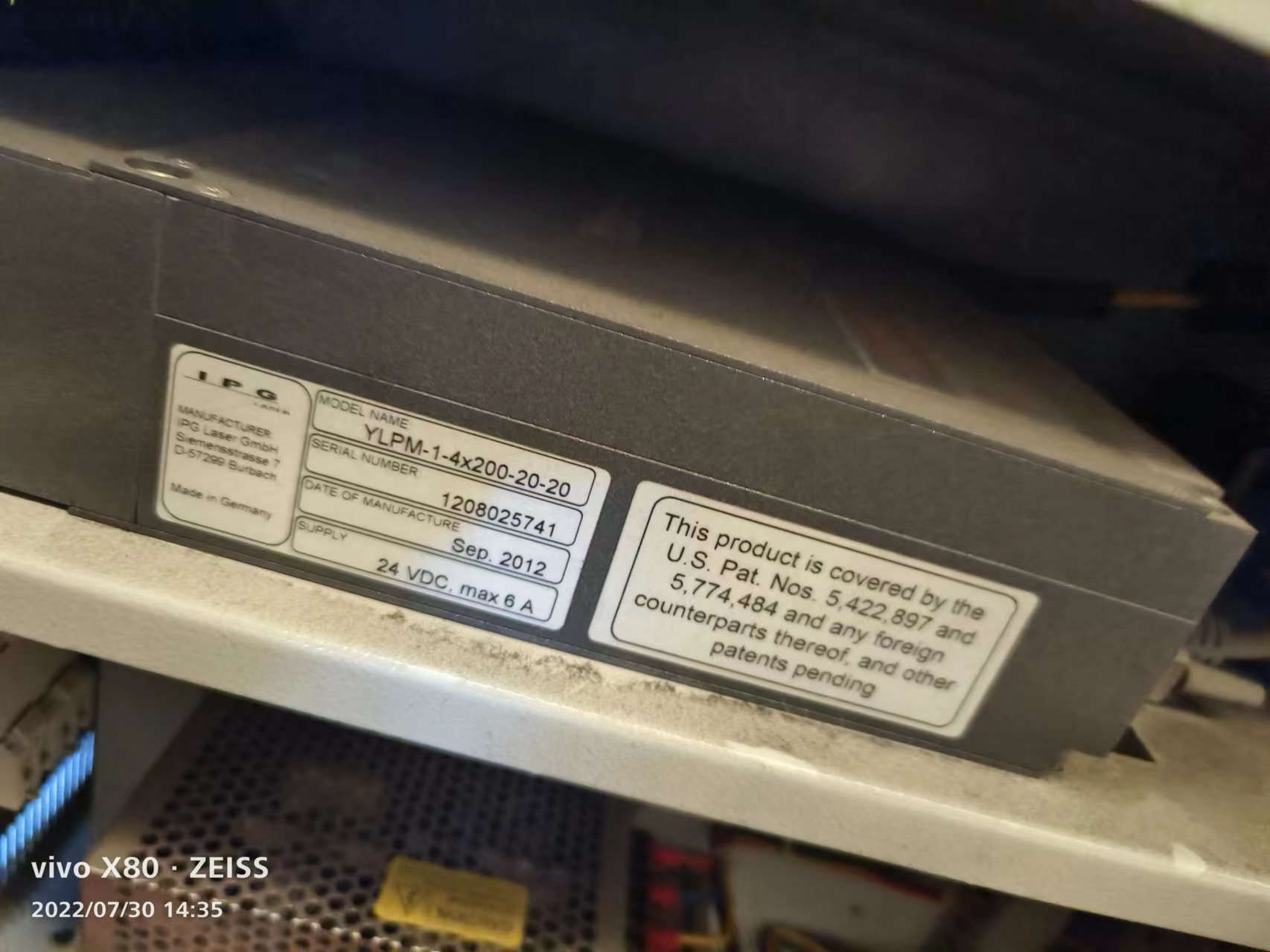 【IPG】德国IPG YLPM-1-4x200-20-20 20W IPG mopa打黑激光器议价-阿里巴巴