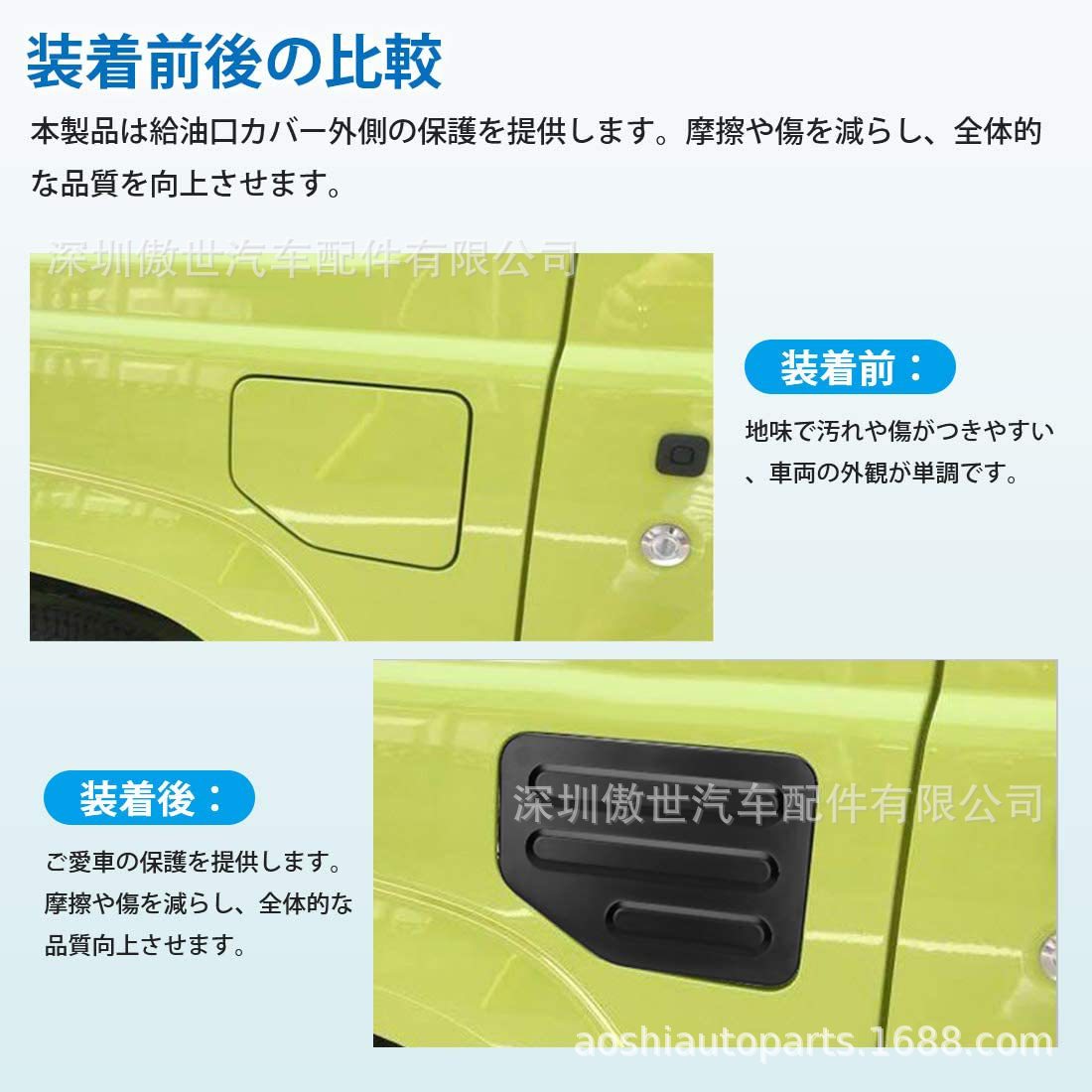 适用于2019-2021新款铃木吉姆尼JB64 JB74 改装 亚黑油箱盖-阿里巴巴