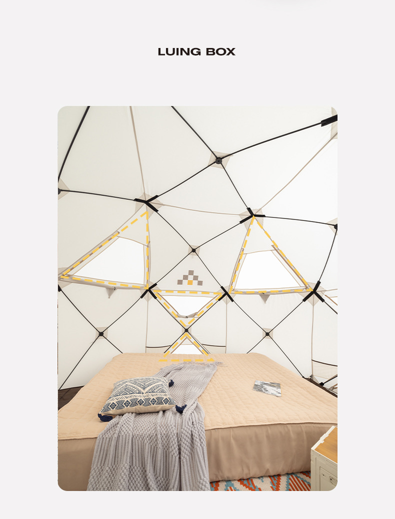 Luingbox露营盒子帐篷户外球帐便携式折叠自动防暴雨野外野餐野营-阿里巴巴