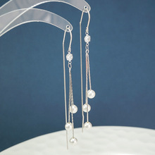 s925纯银欧美不规则几何线条耳环女波浪曲线耳饰扭曲螺旋s形耳钉-阿里巴巴