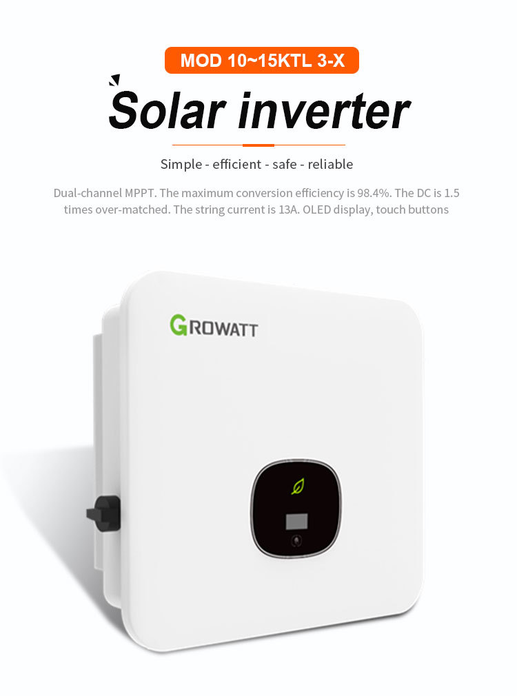 Growatt 10KW On Grid Solar Inverter Price & Datasheet