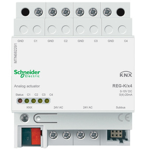 4路模拟输出模块MTN682291模拟输入智能照明模块KNX协议莫顿系列-阿里巴巴