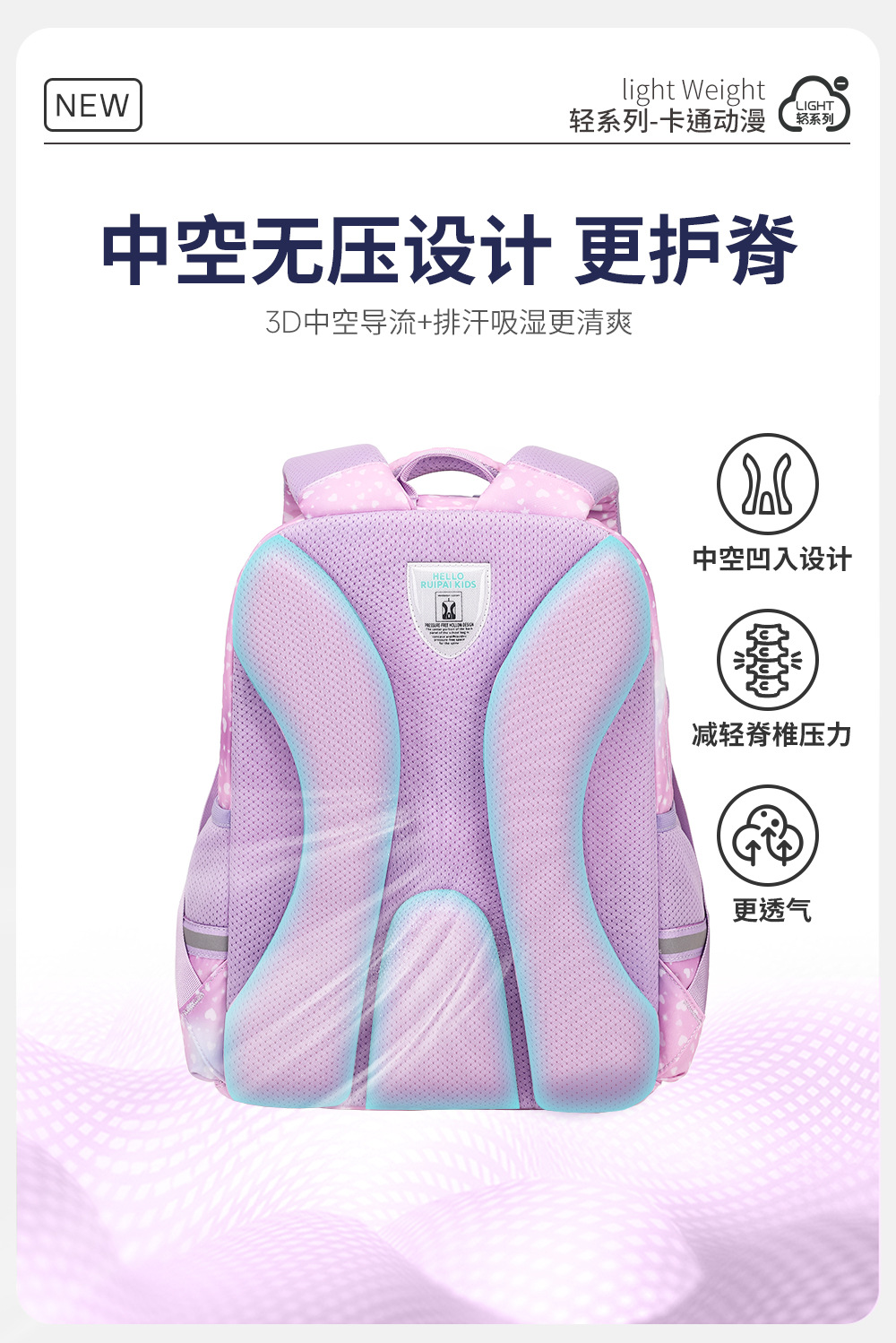 瑞牌书包儿童小学生男女孩大容量超轻减负2025年新款学生双肩背包-阿里巴巴