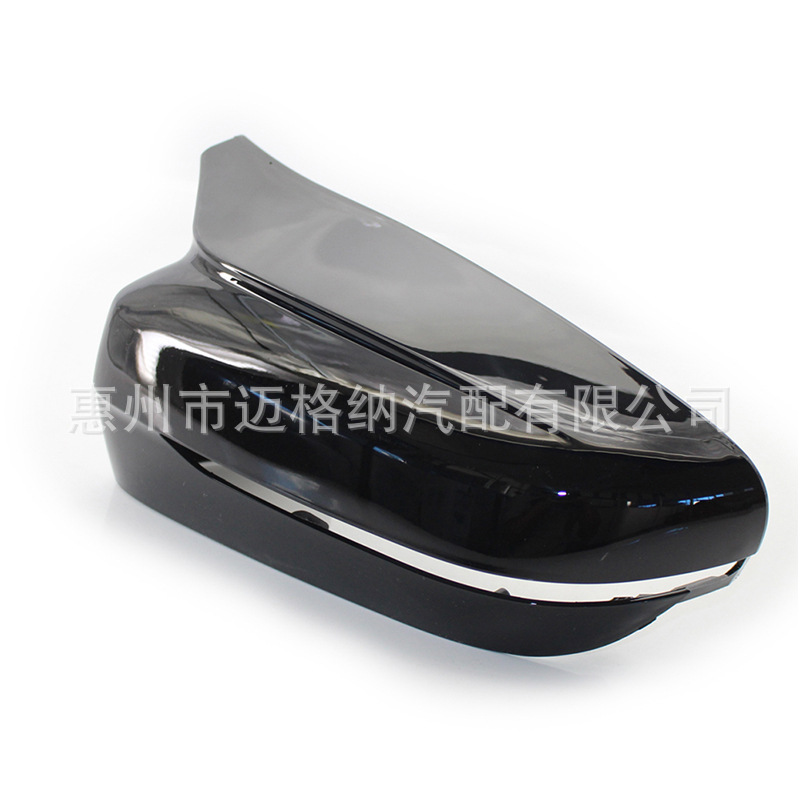 适用宝马3系5系7系G20 G30牛角亮黑倒车镜后视镜镜壳外壳镜罩外罩-阿里巴巴