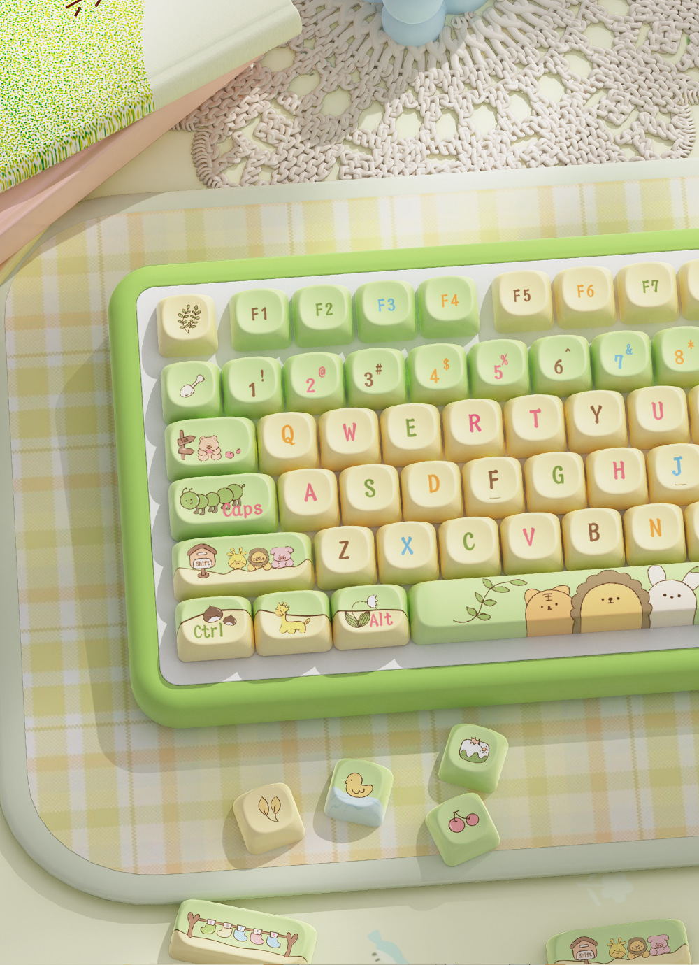 forest fairy tale original key cap full five-sided sublimation moa ...