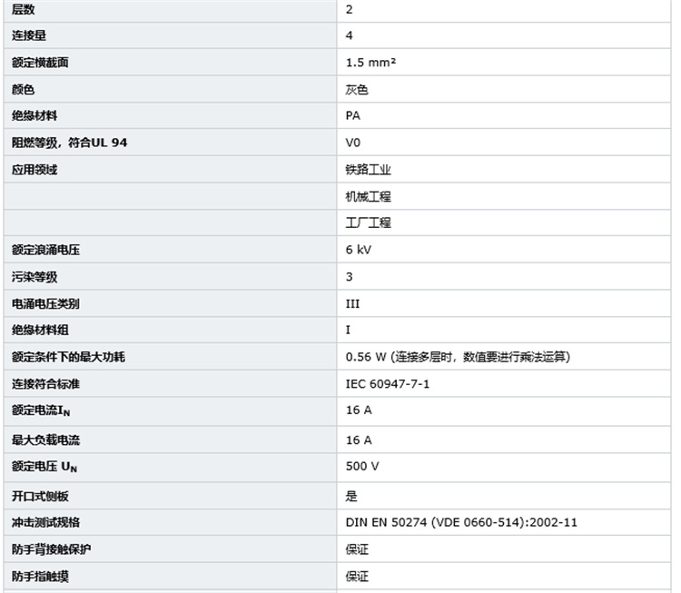 菲尼克斯PTTB1.5/S双层接线端子排直插式连接3208511-阿里巴巴