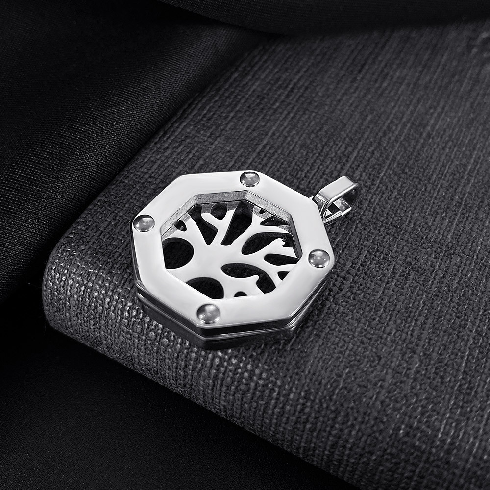 Wholesale stainless steel tree of life pendant necklace - Nihaojewelry