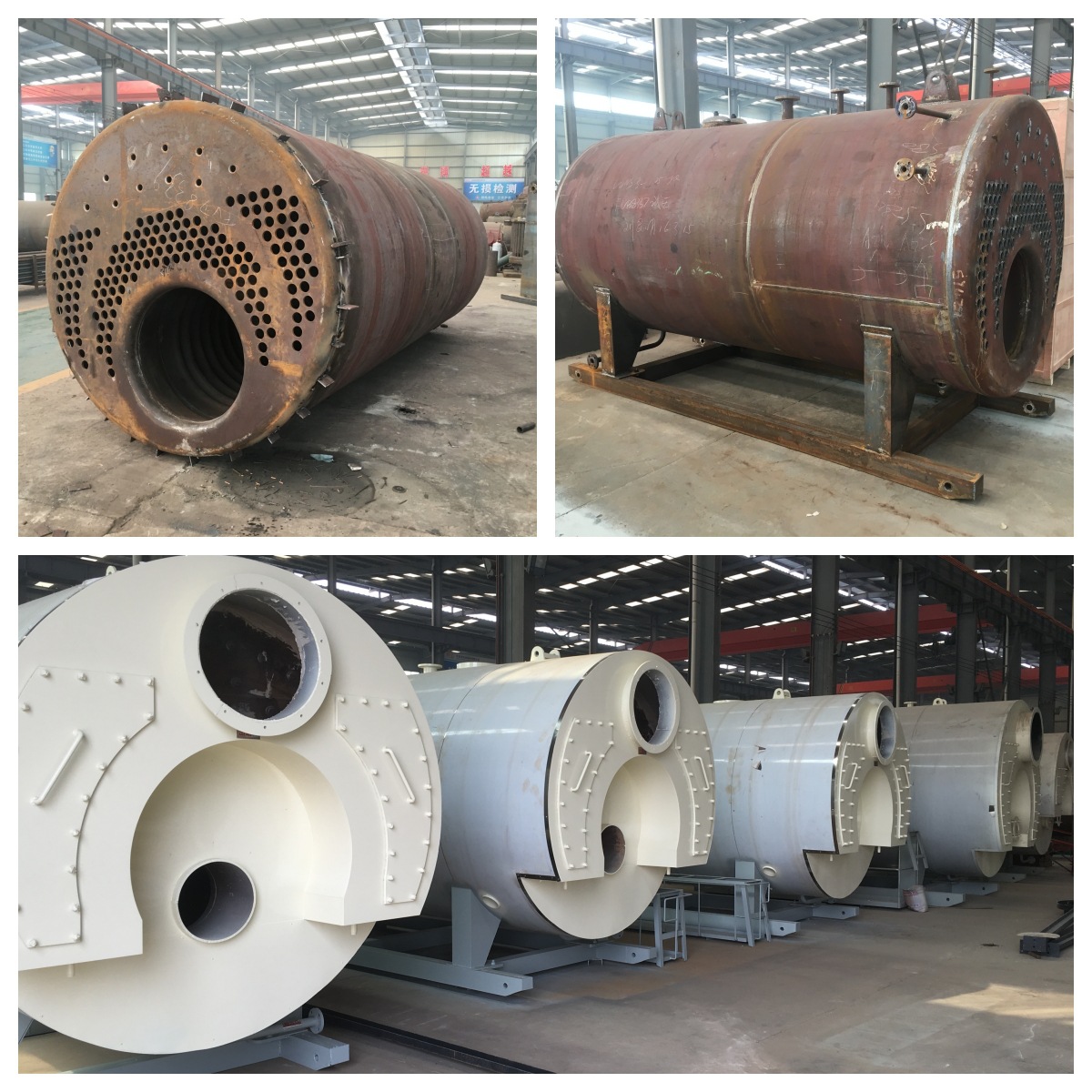 新型WNS1-1.0-Y(Q)系列燃气蒸汽锅炉 WNS1-1.0-Y(Q)锅炉价格-阿里巴巴