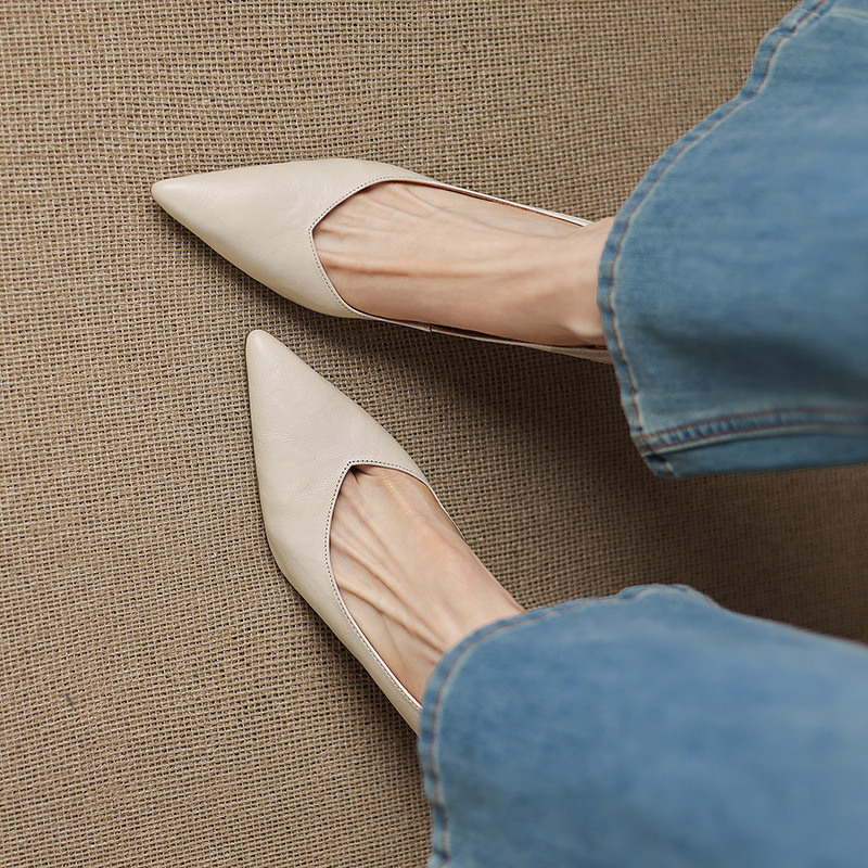 CHIKO Christine Pointy Toe Kitten Heels Pumps Shoes
