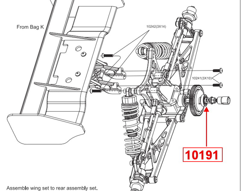10191减速缓冲组 VRX威赛斯/瑞之浩1/10遥控模型车零配件-阿里巴巴