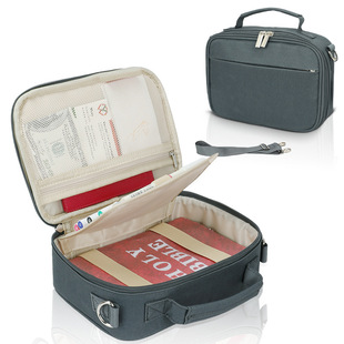 批发跨境热卖大容量书本收纳包各种文具书籍防尘书套手提斜挎书袋-阿里巴巴