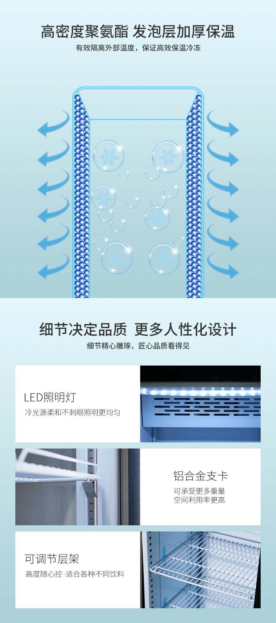 行家选美时达单门冷藏柜小型商业用冷藏柜超市玻璃门饮品保鲜冰箱-阿里巴巴