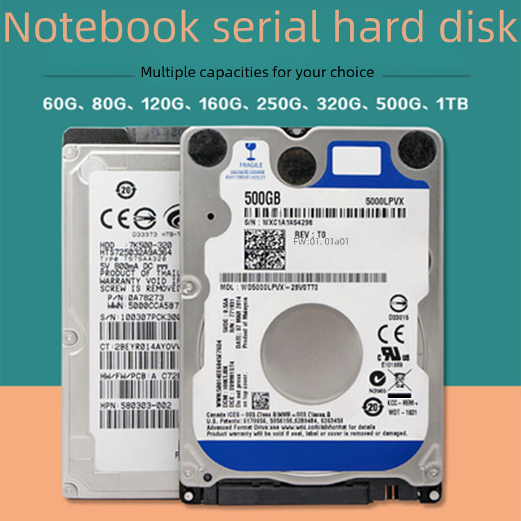 Notebook hard disk 2.5 inch SATA mechanical hard disk zero power 250g ...