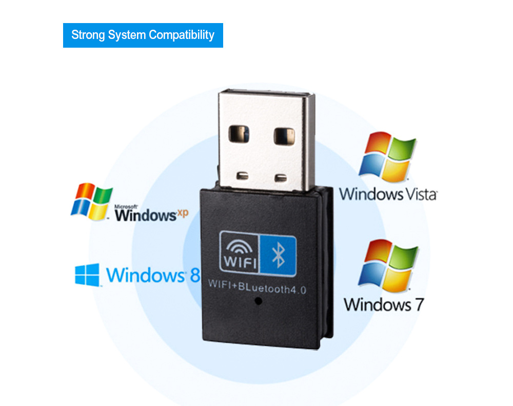 150M RTL8723BU蓝牙WiFi二合一USB无线网卡支持树莓派电脑-阿里巴巴