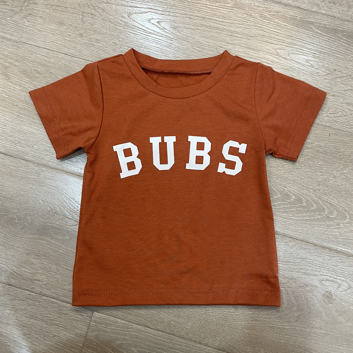 外贸春夏童装T恤新款 BUBS字母印花短袖套头上衣休闲中小童SU2760-阿里巴巴