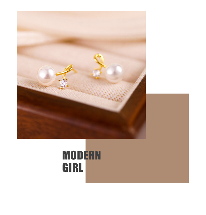 S999纯银针新年红色珍珠耳钉女2025年新款爆款高级感耳环轻奢耳饰-阿里巴巴