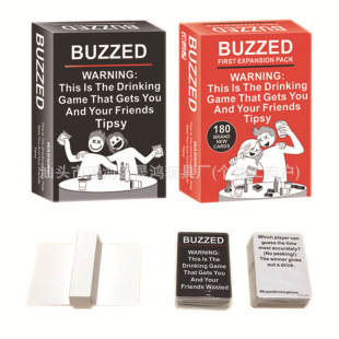 Buzzed board game新醉酒卡牌Tipsy Card Board Game聚会游戏桌游-阿里巴巴