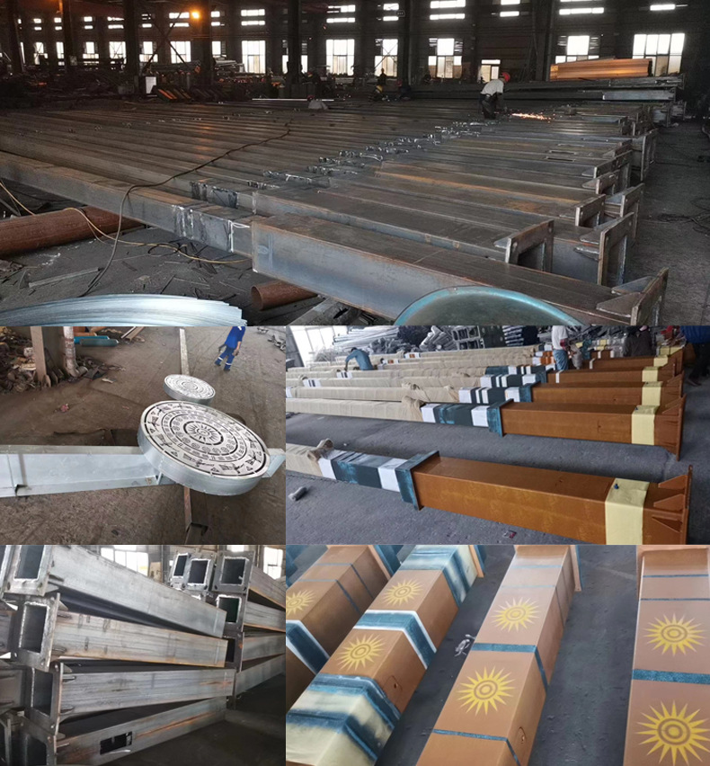 太阳能路灯6米单臂8m100瓦新农村户外工程道路高杆灯加工特色灯杆-阿里巴巴