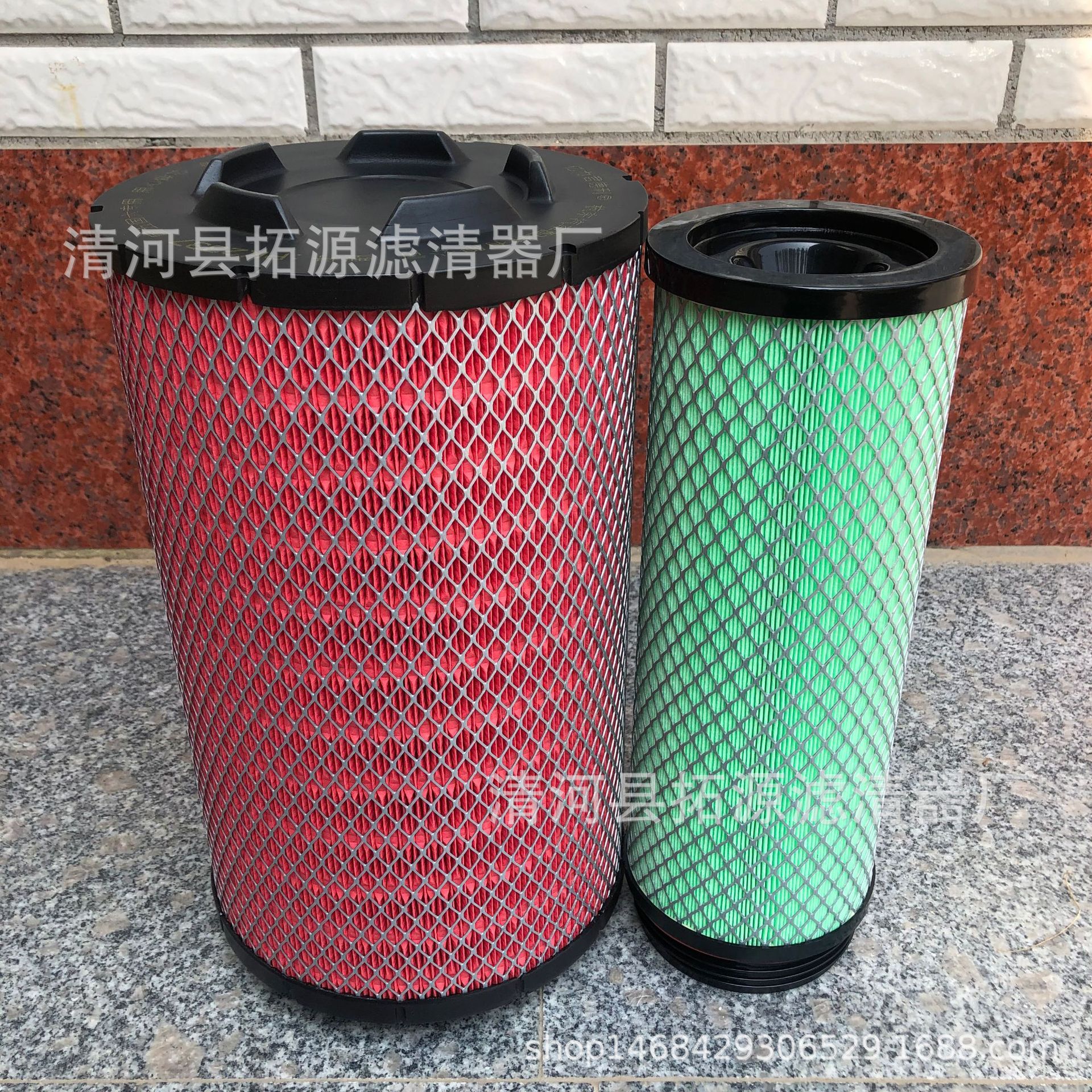 k2337解放一汽新悍威空滤空气滤芯奥威金龙适配1109070-40A滤清器-阿里巴巴