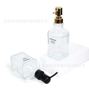 现货新款INS风400ml方洗手液瓶皂液器沐浴露洗发膏分装瓶-阿里巴巴