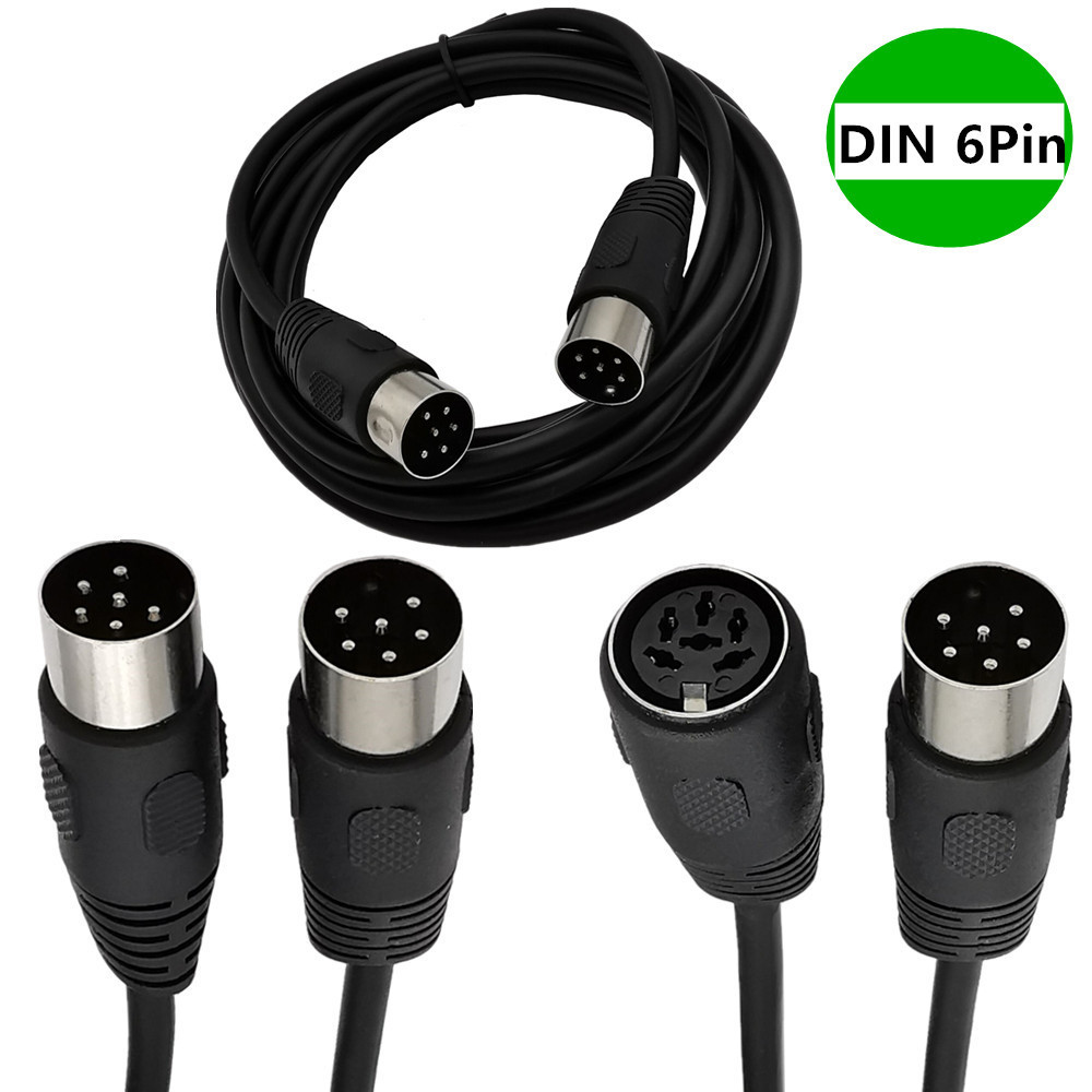 大DIN线DIN6线大DIN 6Pin din6P大DIN6P公公音频数据信号连接线-阿里巴巴