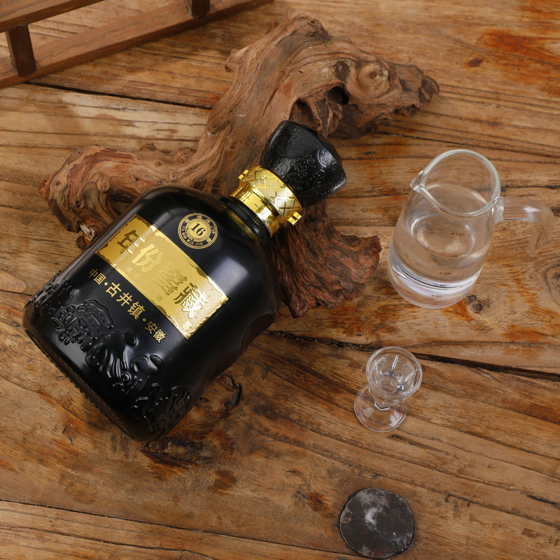 年份窖藏浓香白酒52°500ml*6礼盒装白酒厂家 古井镇纯粮食白酒-阿里巴巴