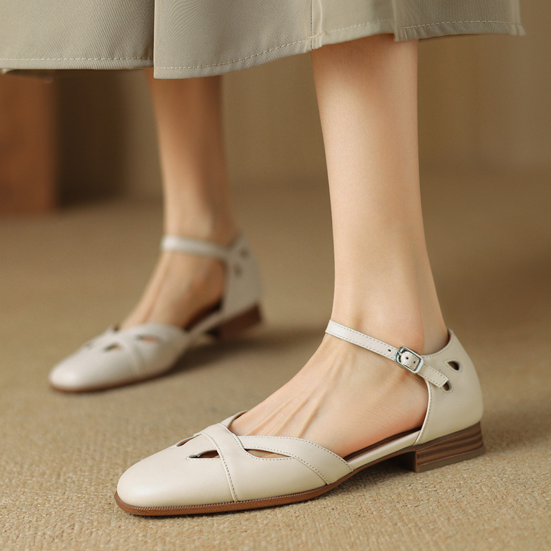 CHIKO Kylee Square Toe Block Heels Pumps Shoes