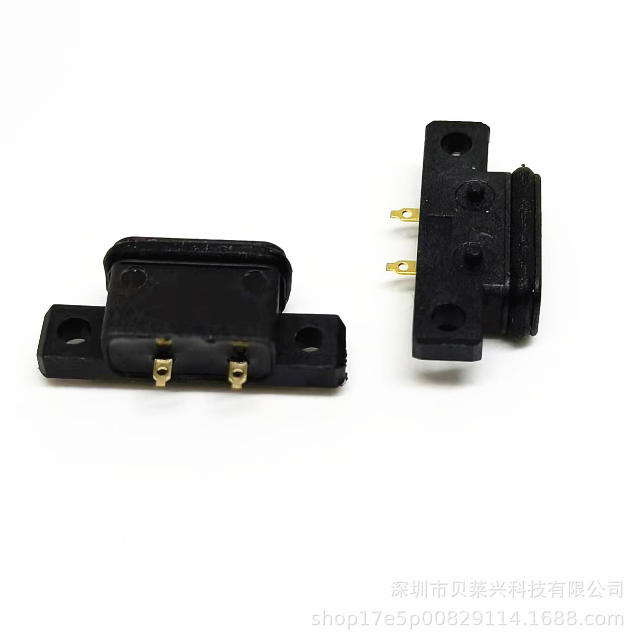 2PIN防水TYPE-C 焊线式 锁PCB板 IPX8 USB 2P带双耳防水 锁板式-阿里巴巴