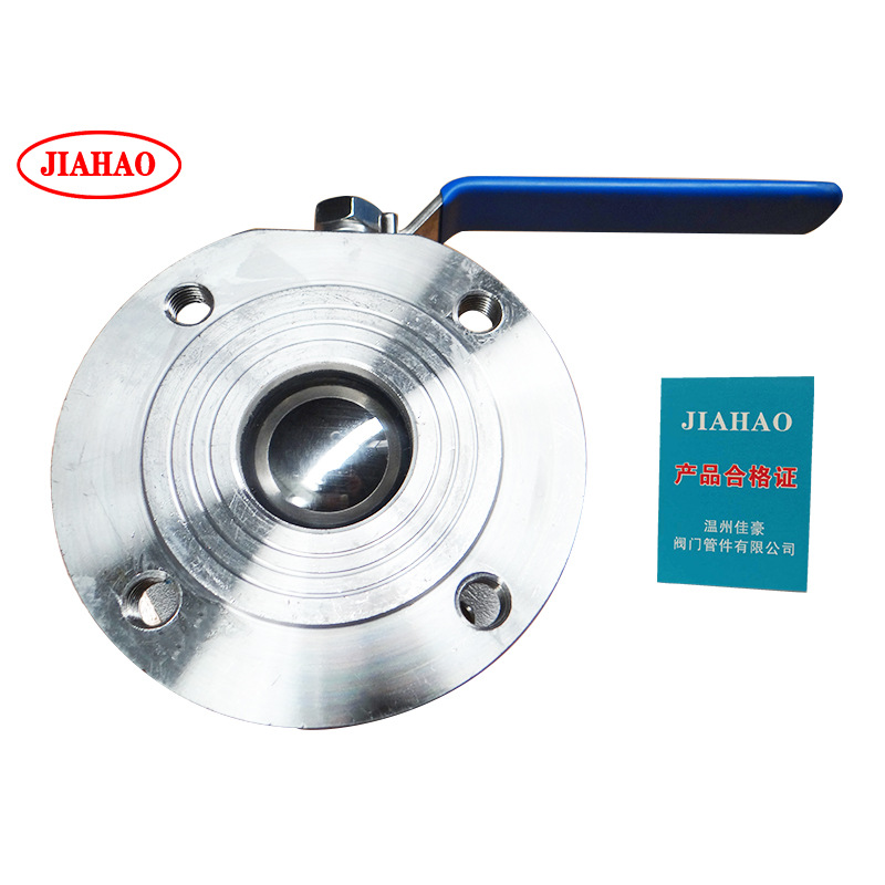 佳豪Q71F-16P Q71F-25P 304SS不锈钢对夹式意大利超薄型法兰球阀-阿里巴巴