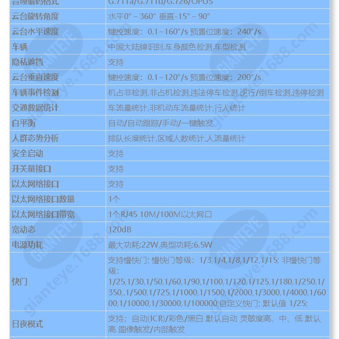 Huawei 华为 C6650-10-Z33 1T 500万智能球型摄像机 02353MDN-阿里巴巴