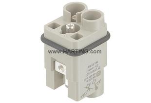09120022651原装德国 HARTING 2芯公头 Han Q 2/0-m连接器-阿里巴巴