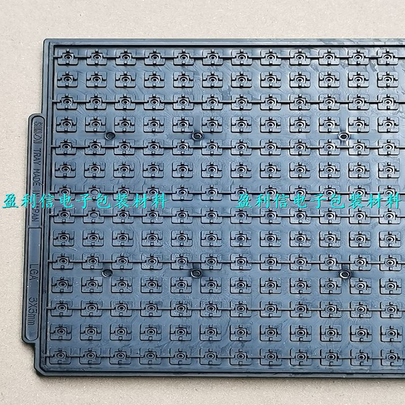 IC托盘芯片托盘内存tray盘BGA QFP QFN DDR3 DDR2 BGA3*3 490格-阿里巴巴