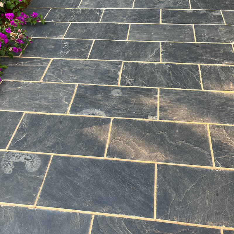 自然面青石板300*600 室外铺路石庭院别墅文化石园林仿古地砖石材-阿里巴巴