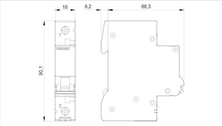 西门子5SL6 微型断路器5SL6 1P C6 5SL6空气开关5SL6 2P C6-阿里巴巴