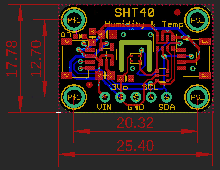 SHT40 SHT41 温湿度传感器 QWIIC接口 温度 湿度模块-阿里巴巴