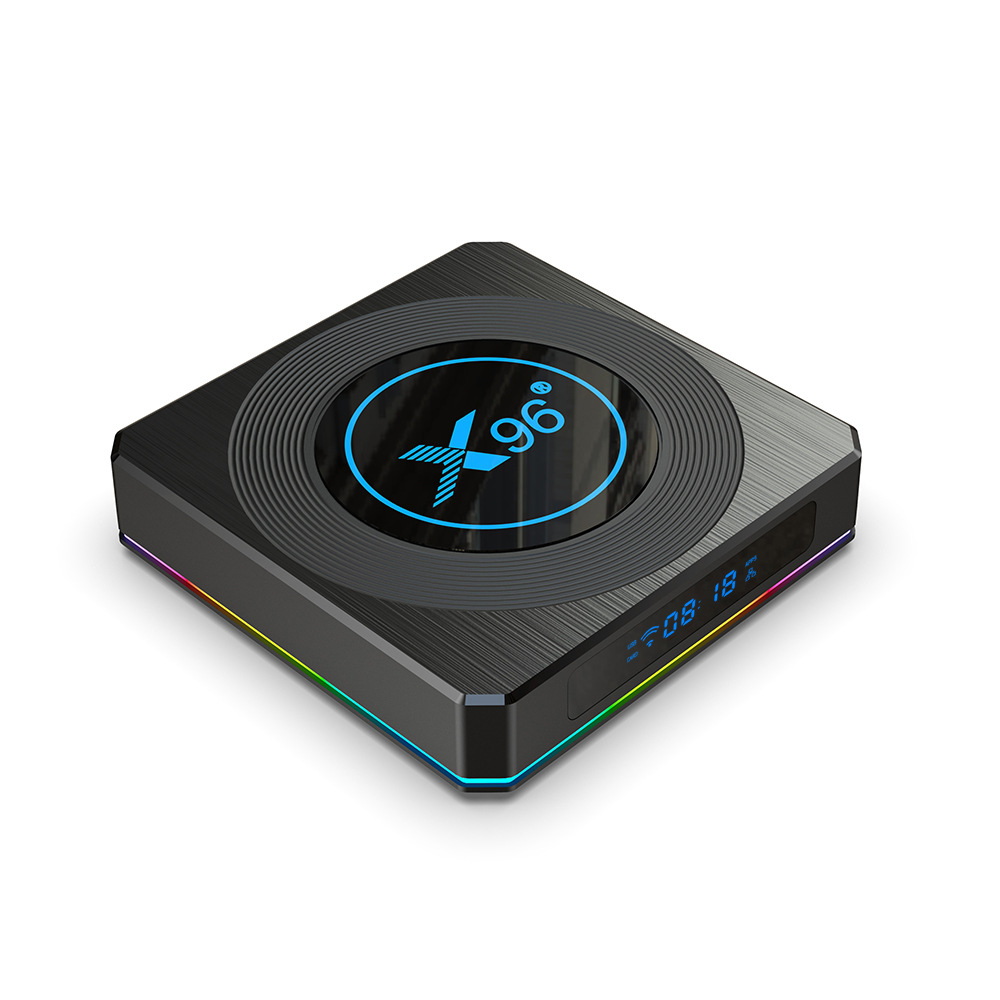 X96 X4机顶盒 S905X4 安卓11 4G/64G 8k双频网络高清播放器tvbox-阿里巴巴
