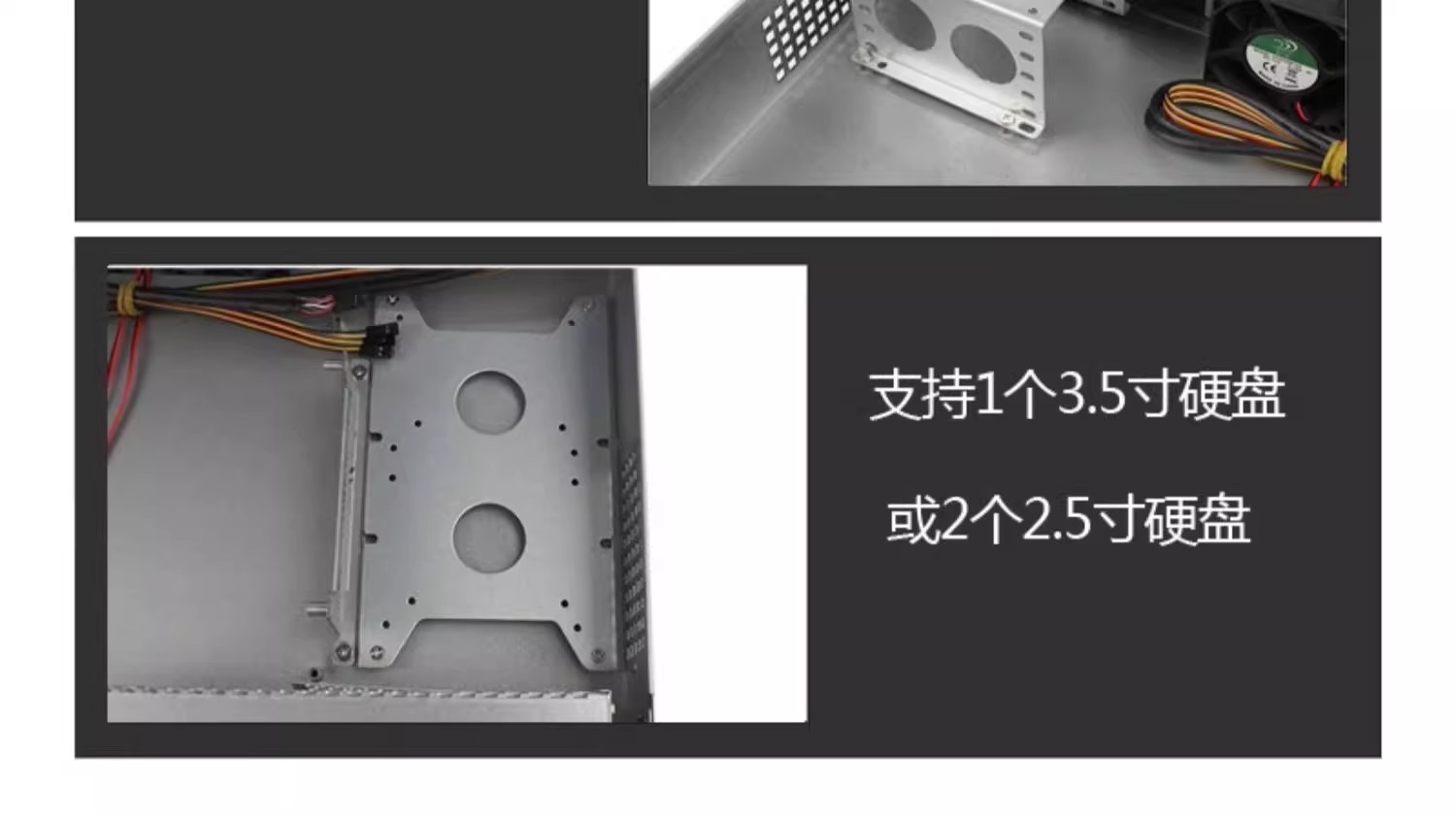 1U机架式机箱 1.5u工控服务器机箱 250MM铝面板短机箱 软路由机箱-阿里巴巴