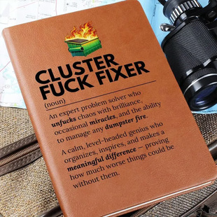 跨境新品Funny Dumpster Fire Notebook有趣的垃圾箱火灾笔记本-阿里巴巴