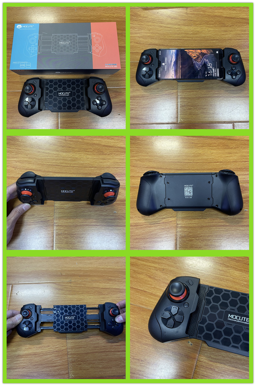 mocute魔卡特060蓝牙游戏手柄双摇杆安卓HD/IOS/MFI双摇杆设计-阿里巴巴
