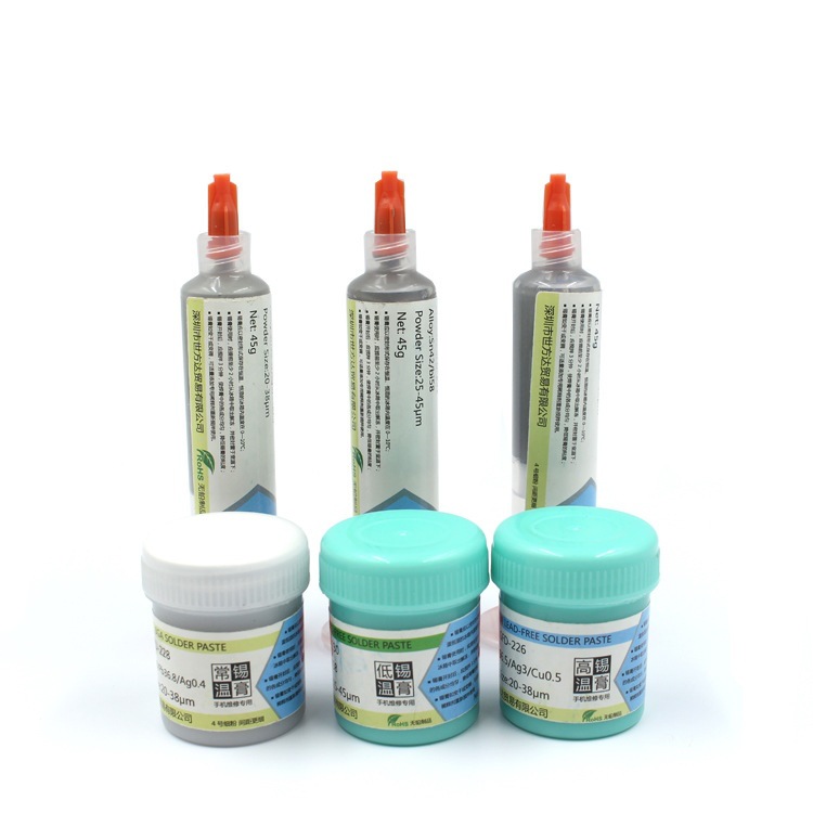 Mobile Phone Repair Bga Solder Paste Tin Paste Lead Free High And Low Temperature Solder Paste