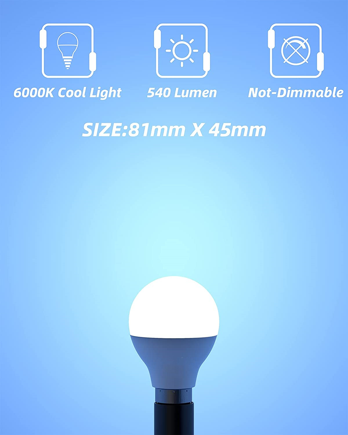 跨境专供LED塑包铝G45迷你小球泡灯E14E27螺口台灯床头灯光源高亮-阿里巴巴