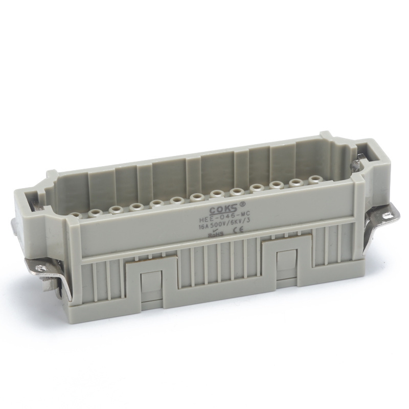 工业航空防尘连接器插头抗压度强预先安装HEE-064重载连接器-阿里巴巴