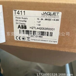 ABB增压器转速表Jaquet T411 全新原装现货实物包邮特惠供应议价-阿里巴巴