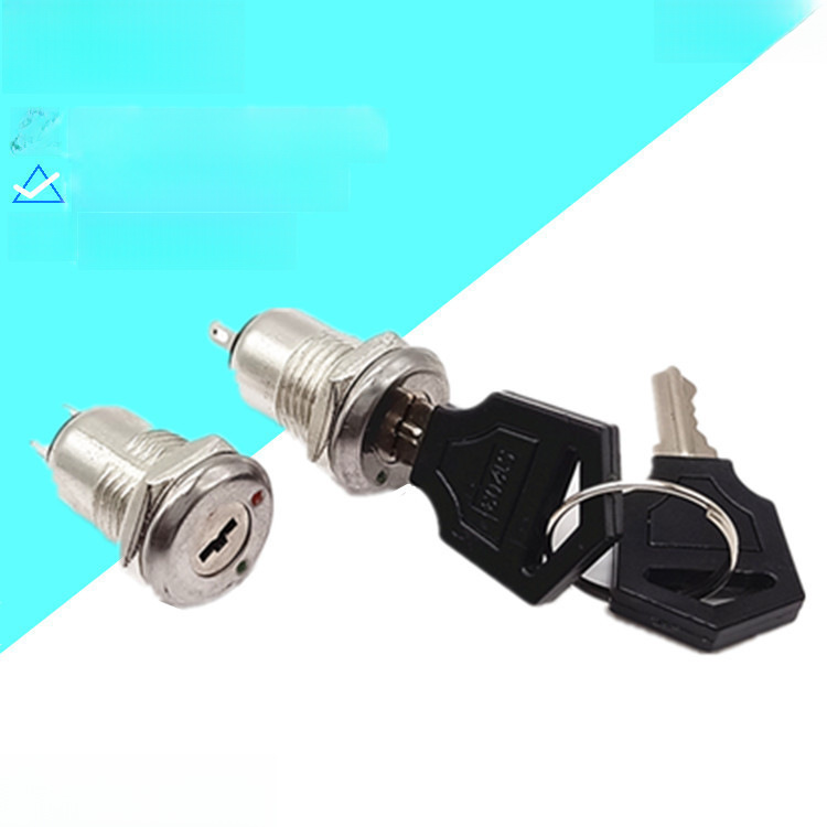 12mm key switch electronic lock s1203 short power lock elevator base ...