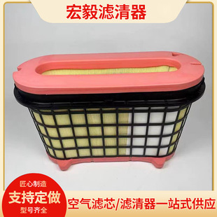 适用于奔驰泵车蜂窝滤芯C49002 A0040949204发电机组空气滤清器-阿里巴巴